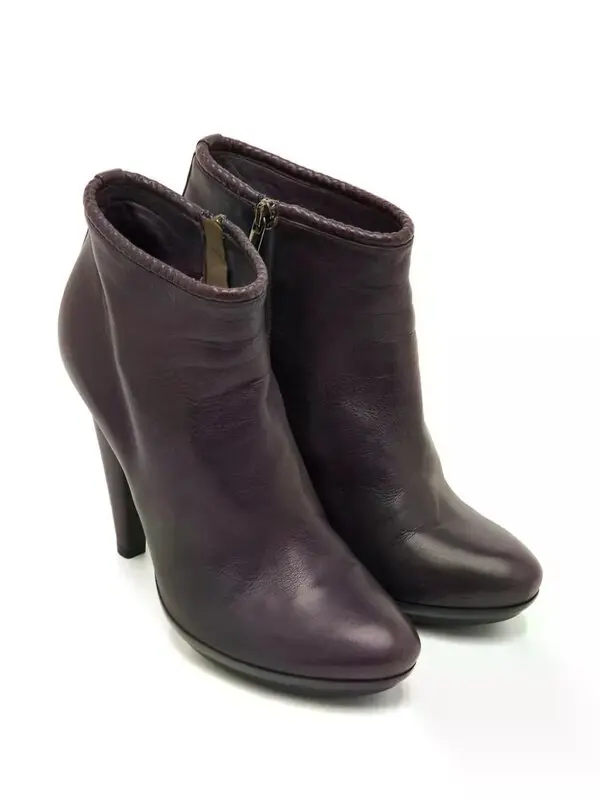 Bottega Veneta Leather Ankle Boots