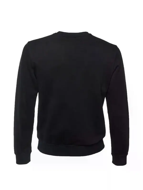 Versace Graphic Print Cotton Sweatshirt