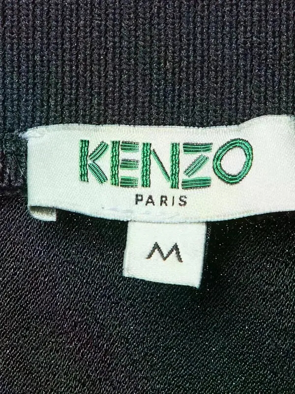 Kenzo Tiger Embroidered Crepe Sweater