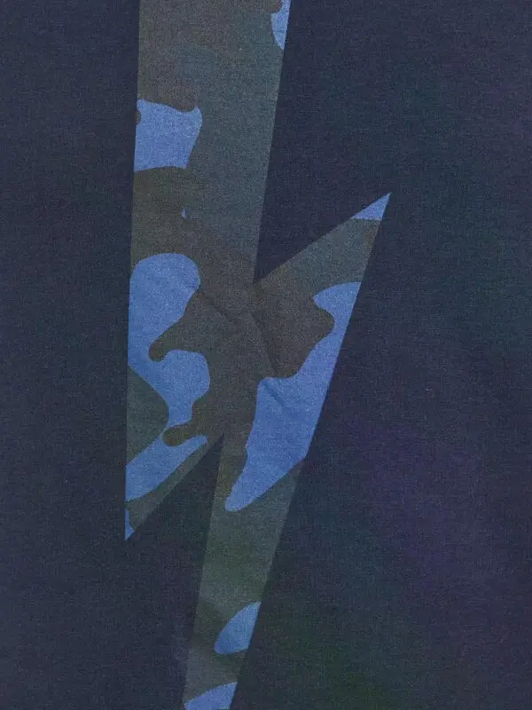 Neil Barrett Lightning-bolt Print Cotton T-shirt