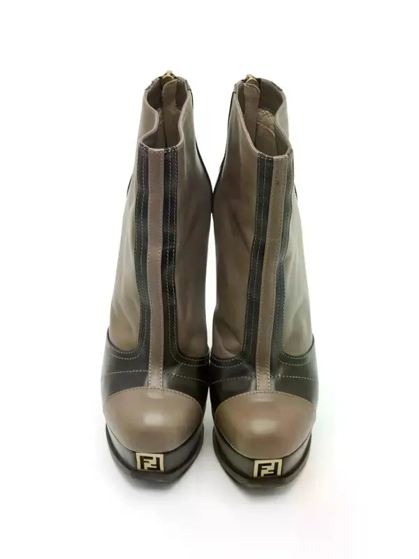 Fendi Platform Ankle Boots