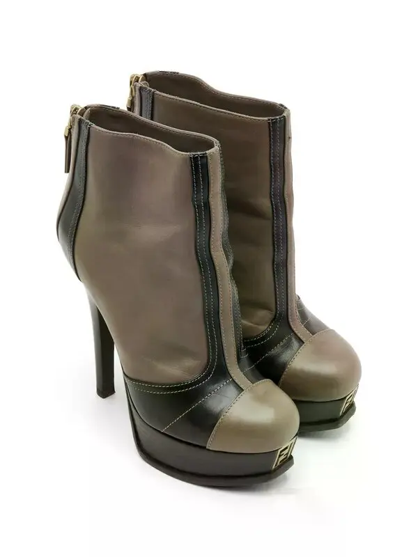 Fendi Platform Ankle Boots