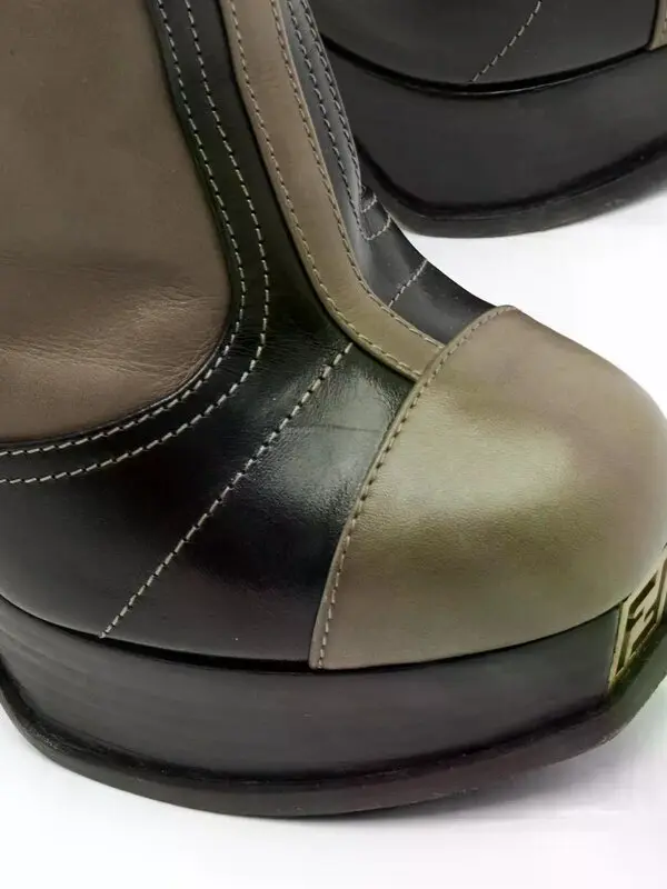 Fendi Platform Ankle Boots