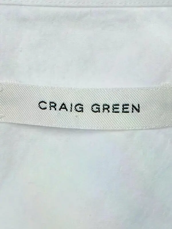 CRAIG GREEN Pocket-details Cotton Shirt