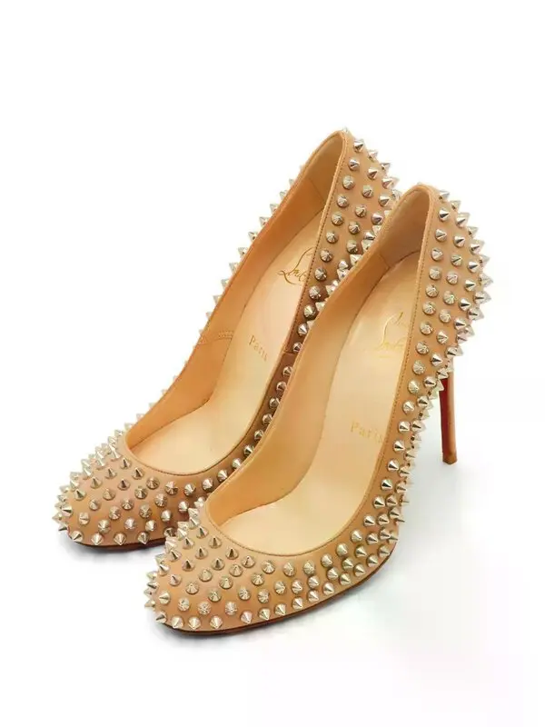 CHRISTIAN LOUBOUTIN Fifi Spikes Heeled Pumps