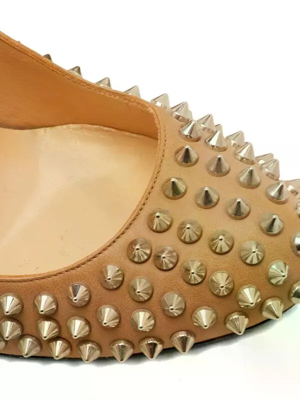 CHRISTIAN LOUBOUTIN Fifi Spikes Heeled Pumps