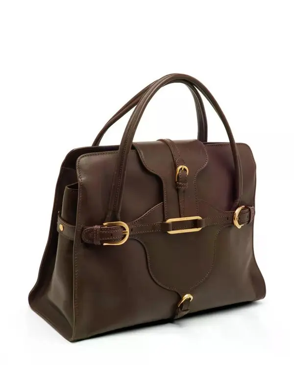JIMMY CHOO Tulita Leather Tote Bag