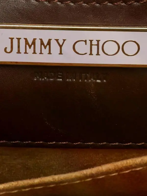 JIMMY CHOO Tulita Leather Tote Bag