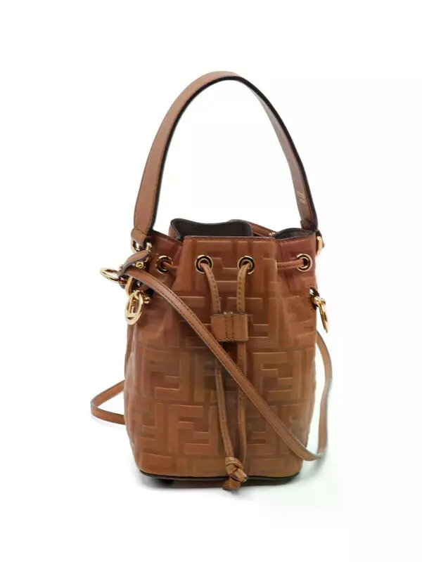 Fendi Mini Mon Tresor Zucca Bucket Bag