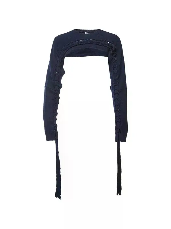 Loewe Braided Cropped Sweater