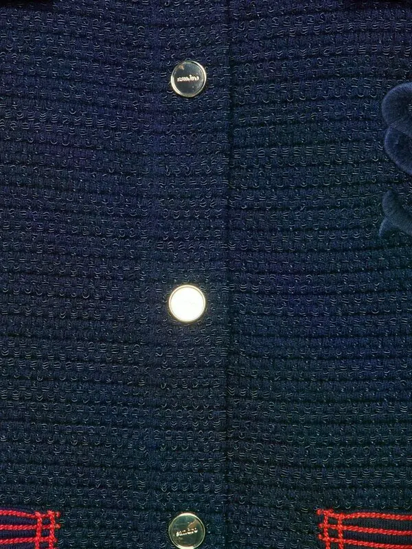 Sandro Sleeveless Jacket With Contrast Stitching