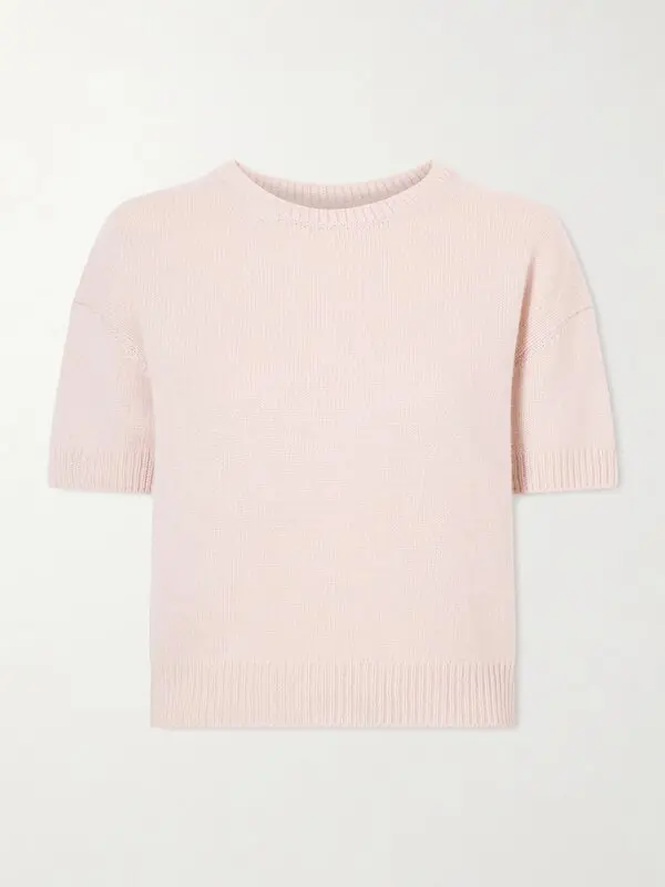 Khaite Golden Cashmere Sweater - Pink