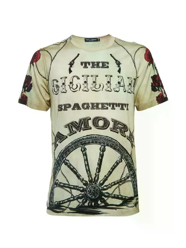 Dolce & Gabbana The Sicilian Printed T-shirt