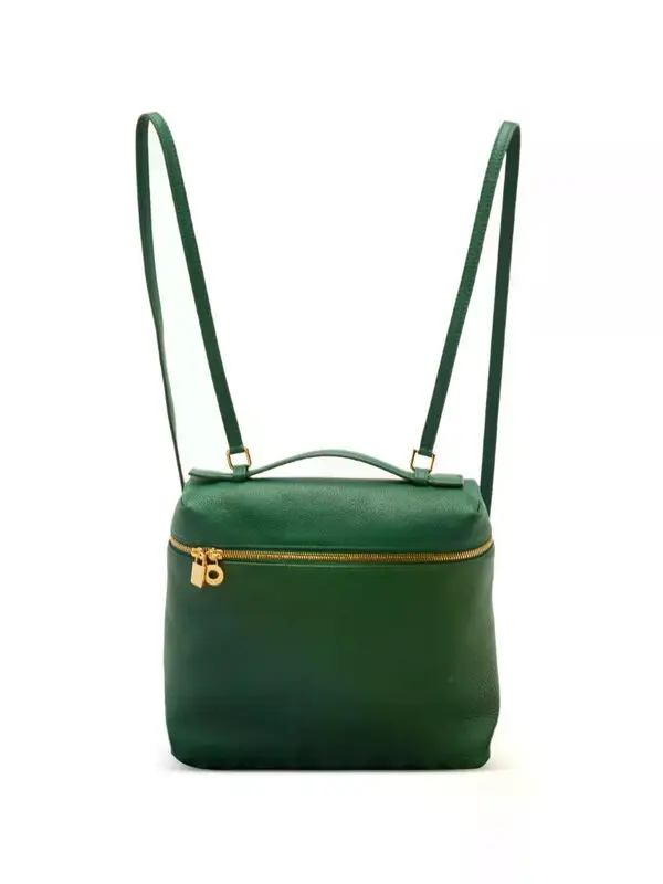 Loro Piana Extra Pocket Leather Backpack
