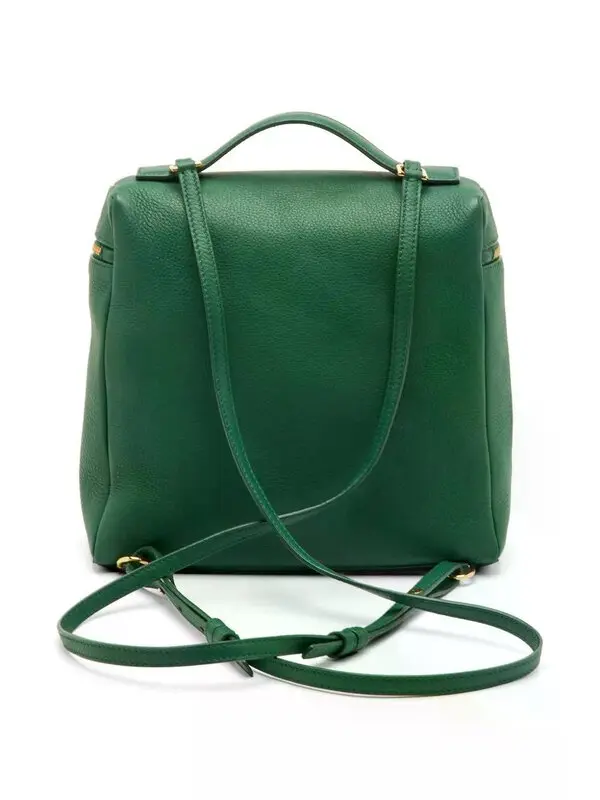 Loro Piana Extra Pocket Leather Backpack