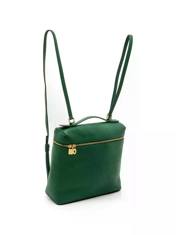 Loro Piana Extra Pocket Leather Backpack