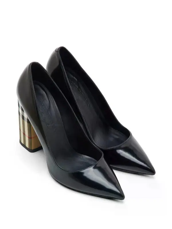 Burberry Block Heel Pumps