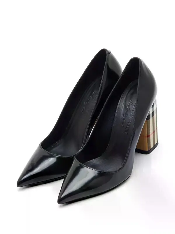 Burberry Block Heel Pumps