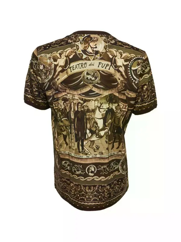 Dolce & Gabbana Teatro Dei Pupi Printed T-shirt