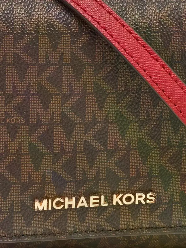 Michael Kors Jet Set Monogram Crossbody Bag