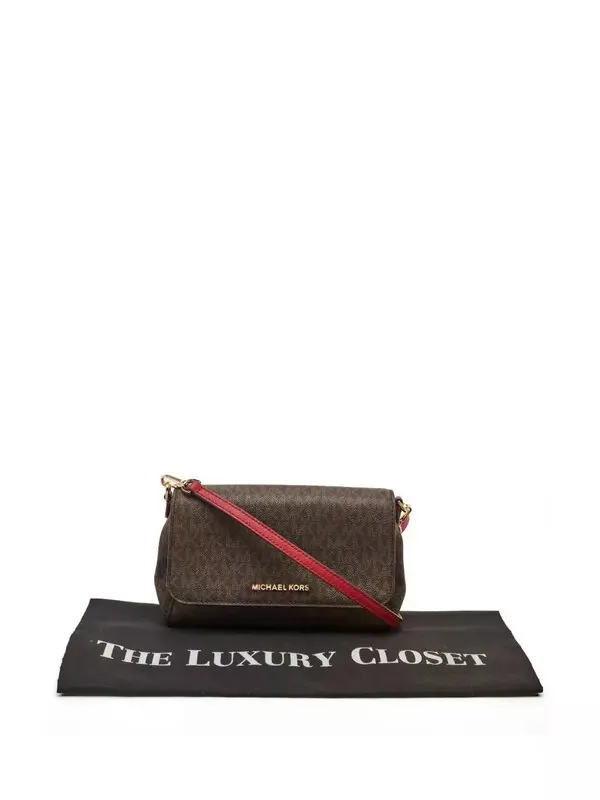 Michael Kors Jet Set Monogram Crossbody Bag