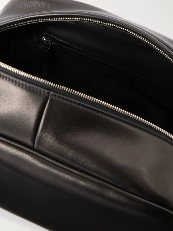 THE ROW Leila Leather Clutch