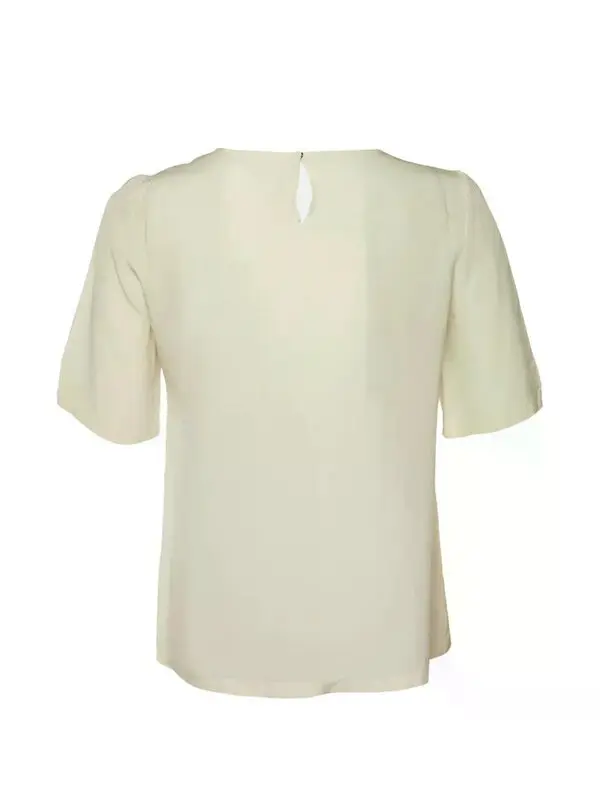 Dolce & Gabbana Printed Silk Top - Neutrals