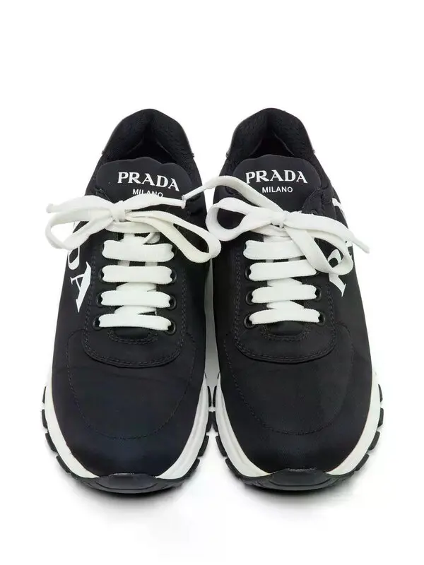 Prada Logo-print Lace-up Sneakers