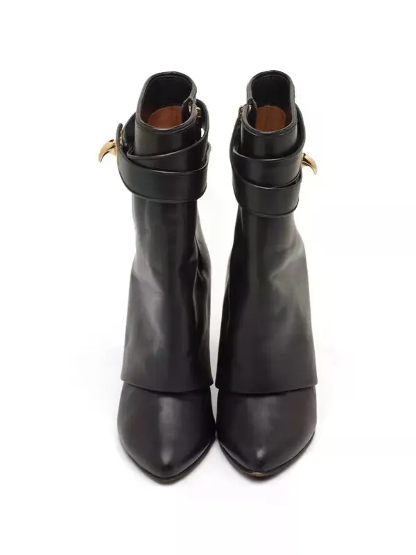 Givenchy Shark Lock Wedge Ankle Boots