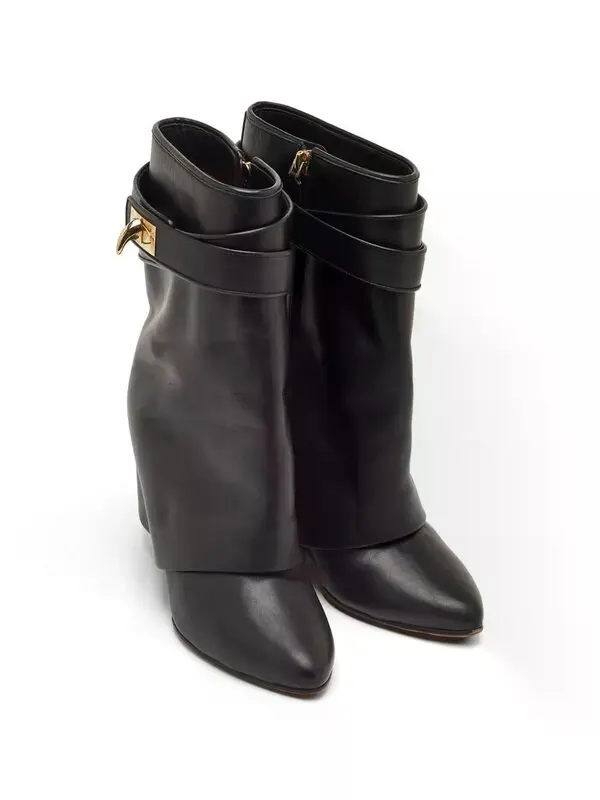Givenchy Shark Lock Wedge Ankle Boots