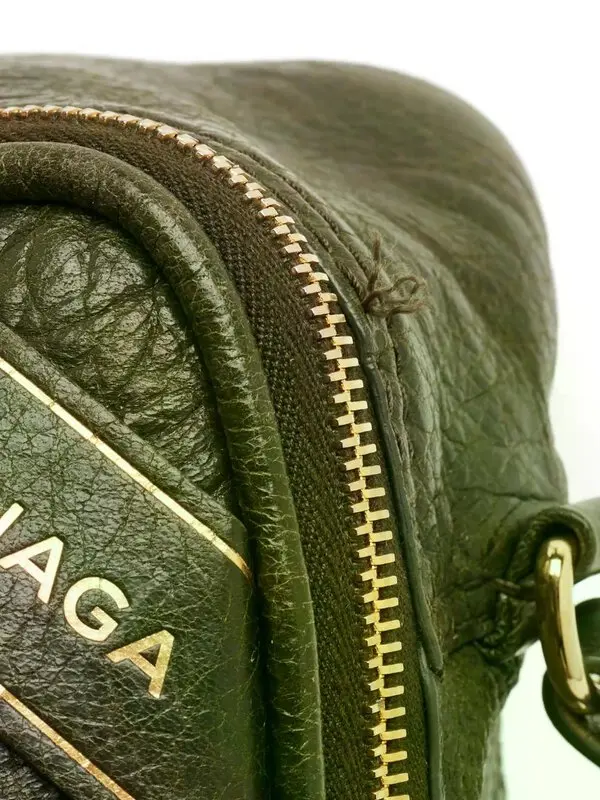 Balenciaga Leather Tote Bag - Green
