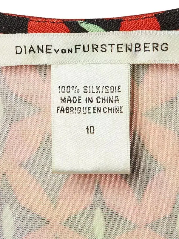Diane Von Furstenberg Keesa Geometric-print Dress