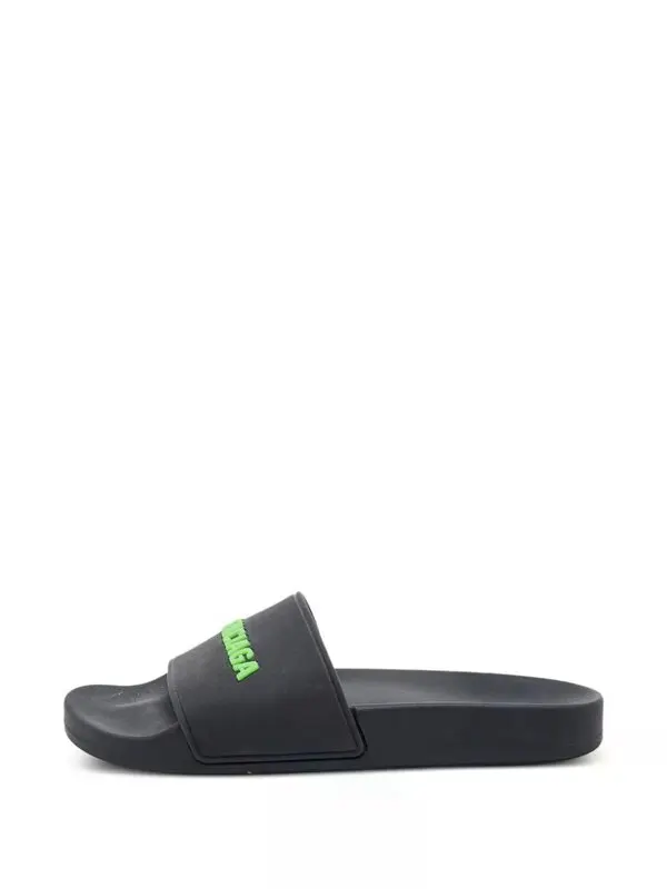Balenciaga Logo-detail Slides