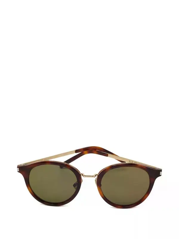 Saint Laurent Tortoiseshell Sunglasses - Brown