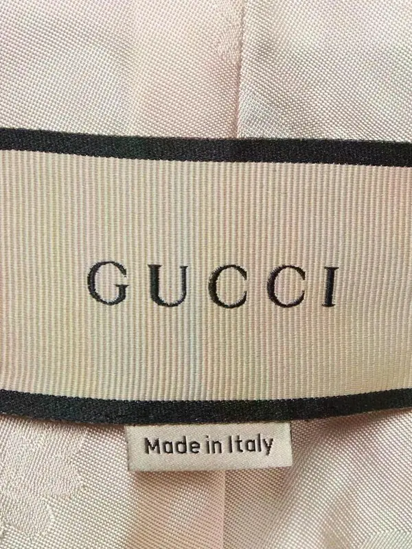 Gucci Gg Canvas Belted Coat