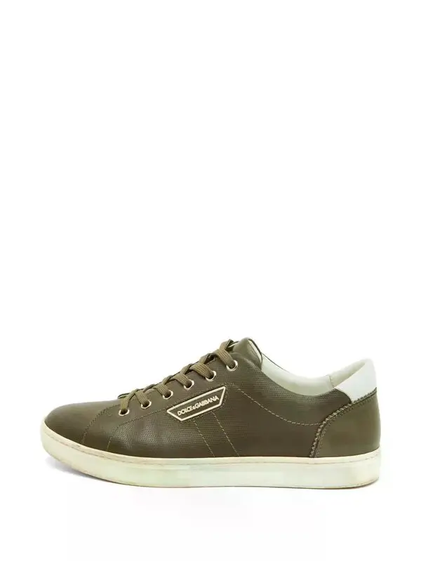 Dolce & Gabbana Leather Low-top Sneakers