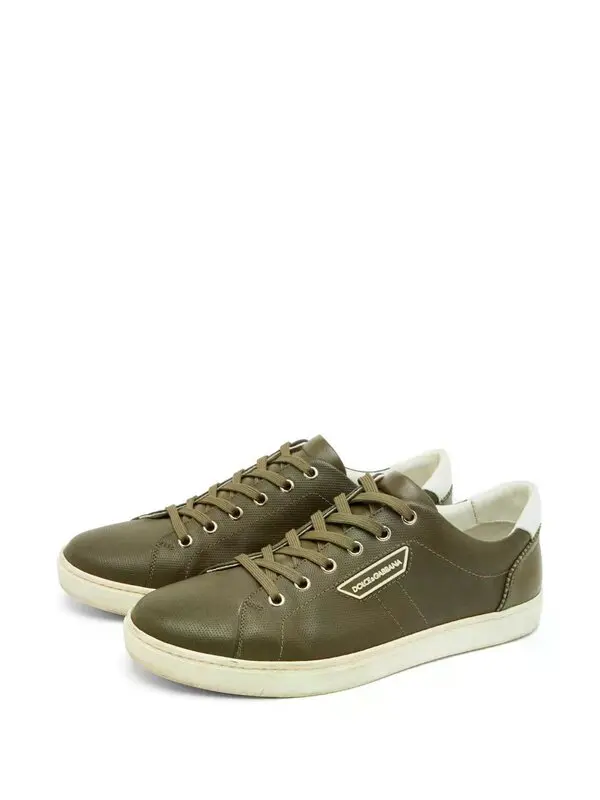 Dolce & Gabbana Leather Low-top Sneakers