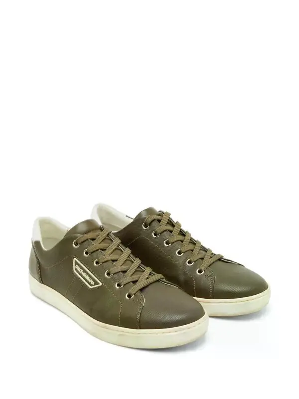 Dolce & Gabbana Leather Low-top Sneakers