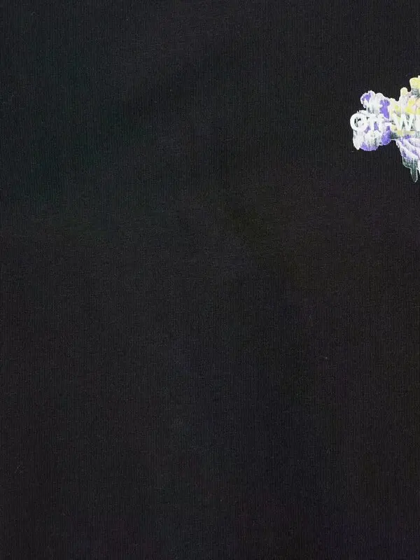 Off-White Floral Print T-shirt