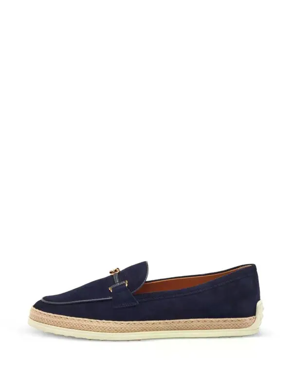TOD'S Double T Espadrille Loafers