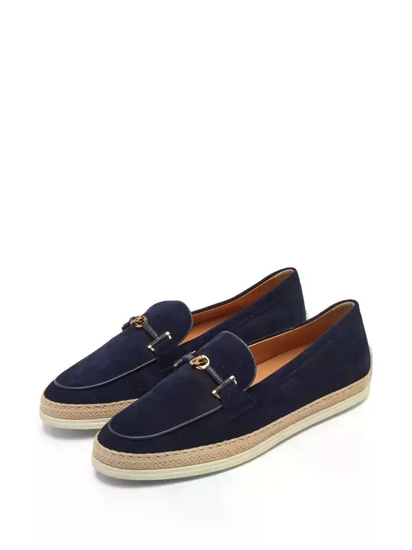 TOD'S Double T Espadrille Loafers