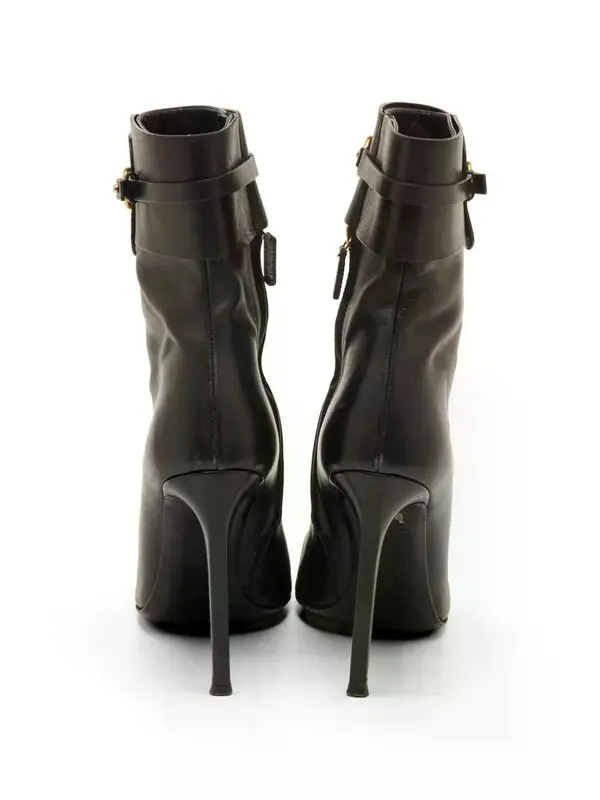 Gucci Horsebit Pointed-toe Stiletto Boots
