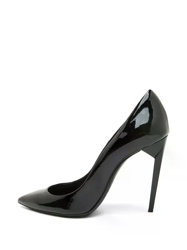 Saint Laurent Patent Leather Pointed-toe Pumps