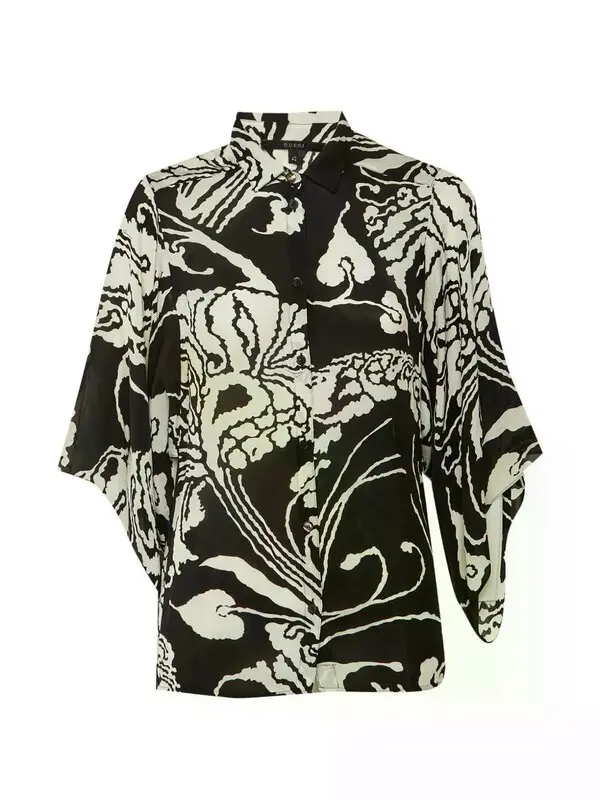 Gucci Printed Silk Shirt