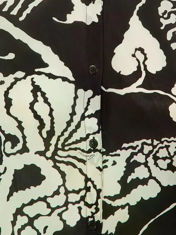 Gucci Printed Silk Shirt