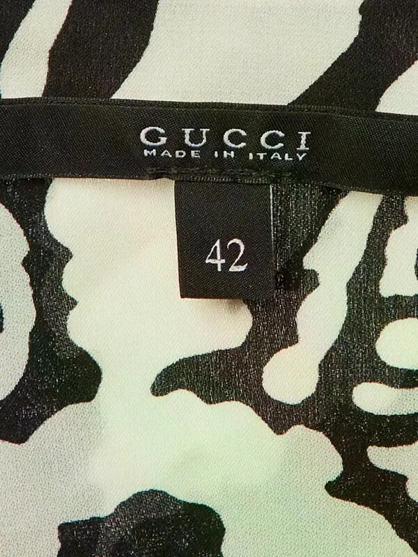 Gucci Printed Silk Shirt
