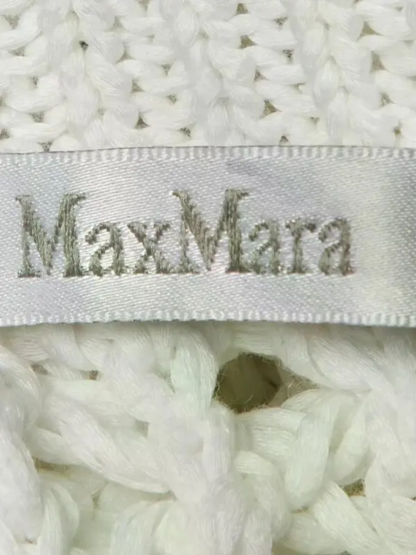 Max Mara Crochet Knit Tank Top