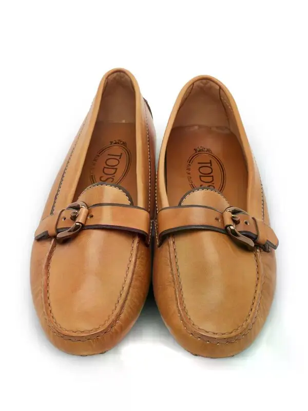 TOD'S Buckle Slip-on Loafers