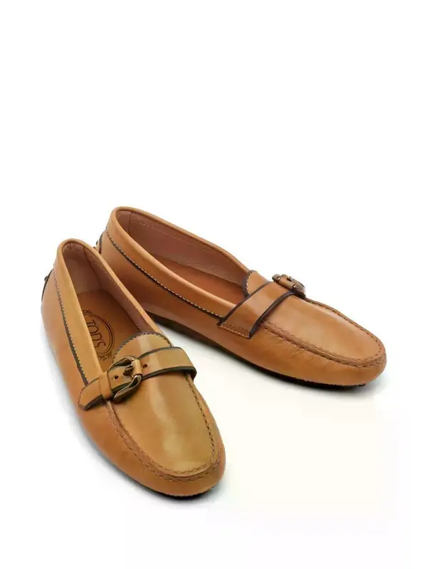 TOD'S Buckle Slip-on Loafers