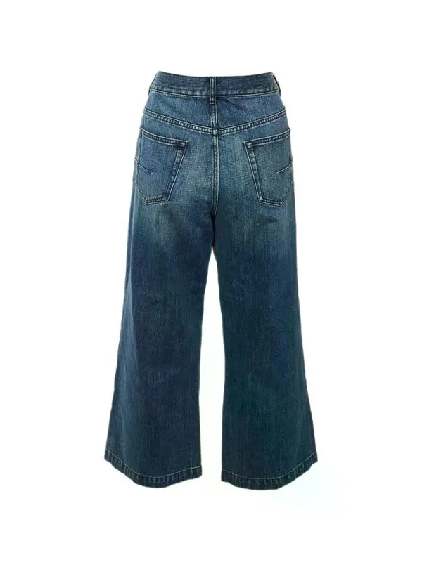 Dior Bee-patch Cropped Jeans